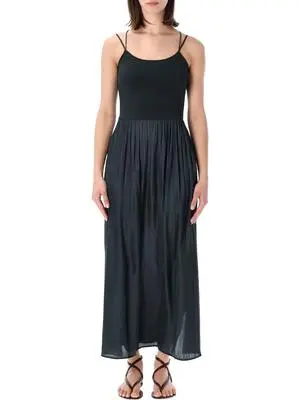 SESSUN Elegant Mini Dress With Strappy Silhouette - Smoke Green