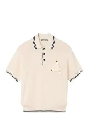 Jacquemus Sailboat Badge Polo Shirt For - White