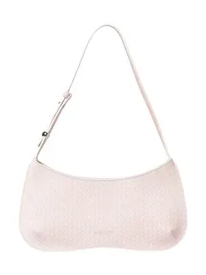 Jacquemus Mini Woven Leather Shoulder Bag - Pink