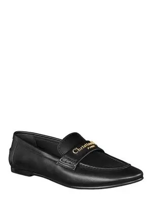 DIOR DIOR Quilted Cannage Calfskin Ballet Flats