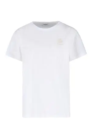 MARANT ETOILE Crewneck T-shirt - White