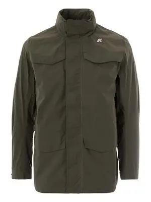 K-WAY Lightweight Water-resistant Jacket - Green Lichen