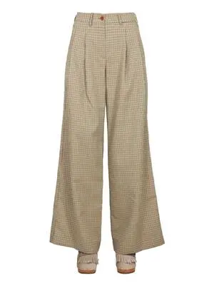 MAISON JEJIA Pied-de-poule Trousers - Multicolour
