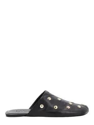 CHLOÉ CHLOÉ Susanna Buckle-Detailed Studded Flat Pumps