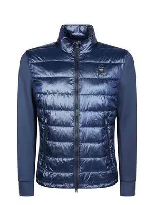 BLAUER. Biker Jacket - Blu