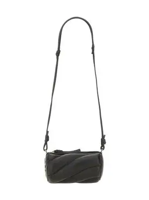 Fiorucci Mini Mella Leather Bag - Black