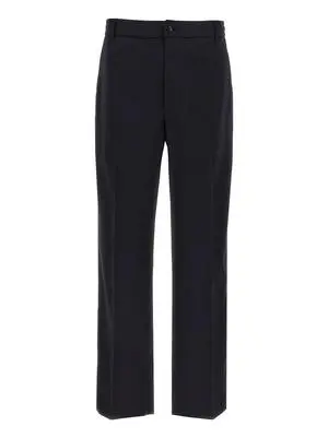 Moncler Straight Leg Tailored Trousers - Black