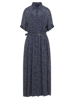 Ralph Lauren Short Sleeve Printed Dress - Blue
