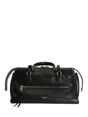 Dolce & Gabbana Medium Vittoria Calfskin Bag - Black