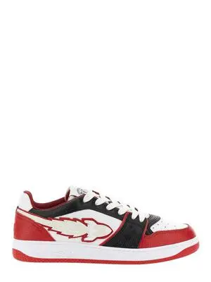 ENTERPRISE JAPAN Rocket Color-block Lace-up Sneakers - Multicolour