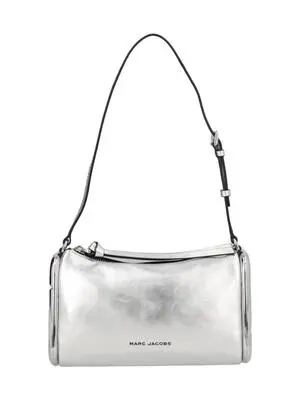 Marc Jacobs Mini Leather Shoulder Bag - Silver