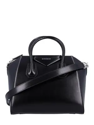 Givenchy GIVENCHY Small Antigona Bag In Box Leather Black
