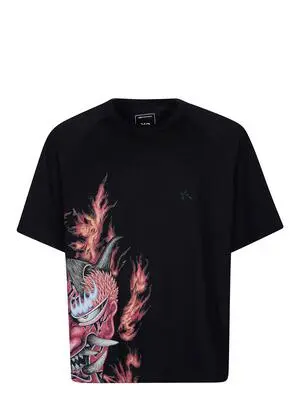 Y3 Graphic Short Sleeve Tee For - Nero