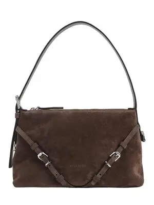 Givenchy Voyou Mini Leather Shoulder Bag - Brown