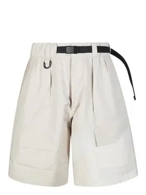 Y3 Utility Shorts With Belt - Beige