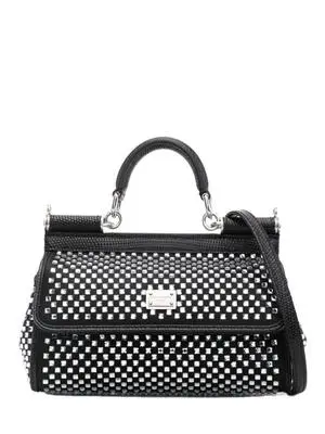 Dolce & Gabbana Sicily Small Handbag - Black
