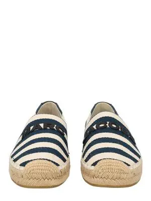 Marc Jacobs Striped Espadrille Flats - Multicolour
