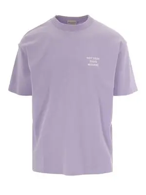 Drole De Monsieur Casual Mini T-shirt For - Lavander