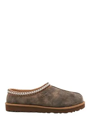 UGG Suede Braided Comfort Slides - Brown