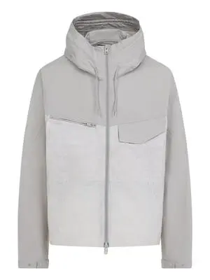 Y3 Field Jacket With Stand Collar And Zip-up Closure - Brown