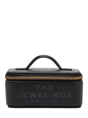 Marc Jacobs Mini Top Handle Handbag With Zip Closure - Black
