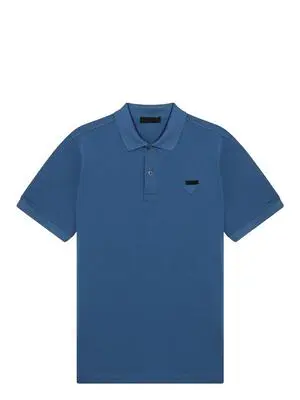 Prada Polo Mini Shirt - Celeste