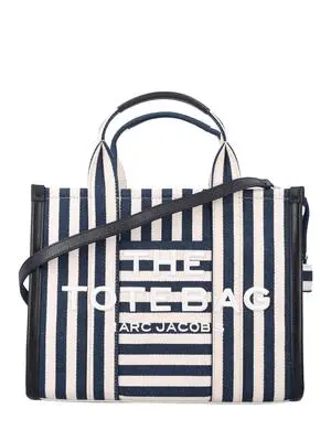 Marc Jacobs MARC JACOBS Medium Structured Canvas Tote Handbag Multicolour