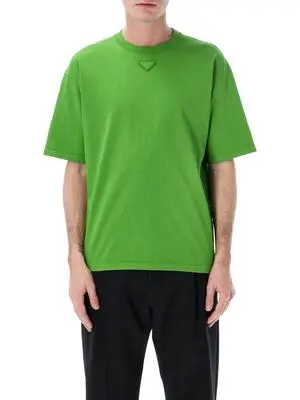 Prada Prada Cotton T-Shirt Green