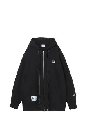Undercover Champion Zip-up Cotton Hoodie - Black
