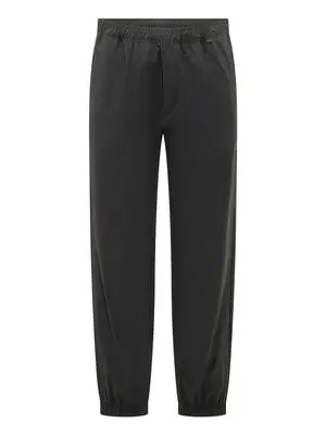 Moncler MONCLER Tailored Trousers With Elasticated Cuffs Nero