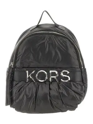 Michael Kors Leonie Logo-lettering Backpack - Black