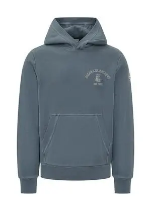 Moncler Hoodie Sweatshirt - Blu