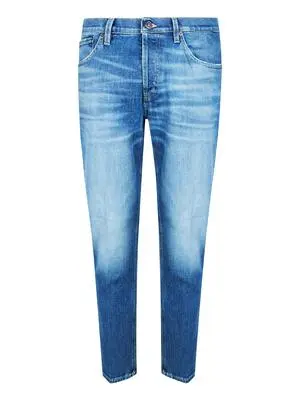 DONDUP Brighton Carrot Fit Five-pocket Jeans - Blu