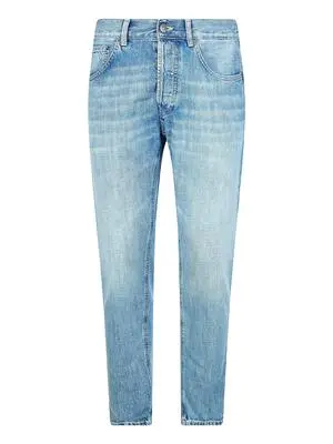 DONDUP Slim Fit Carrot Jeans - Blu