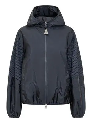 Moncler Zelkova Hooded Zip Jacket - Blu