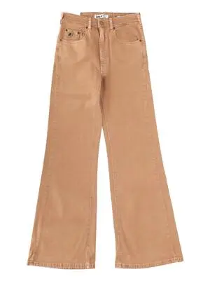 LOIS High-rise Wide-leg Jeans - Beige
