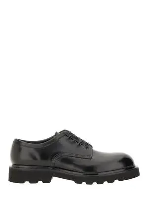 Premiata Lace-up Derby Shoes - Black