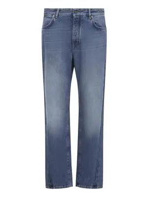 Givenchy Straight-fit Five-pocket Jeans - Blue