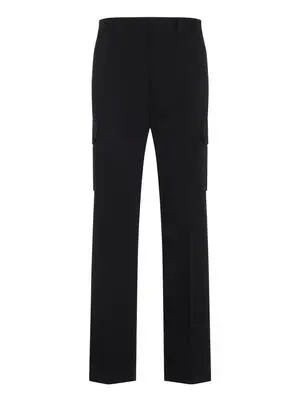 Givenchy Cotton Cargo Pants - Black
