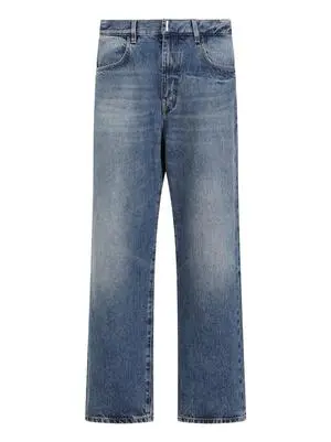 Givenchy Jeans With Metal 4g Detail - Denim