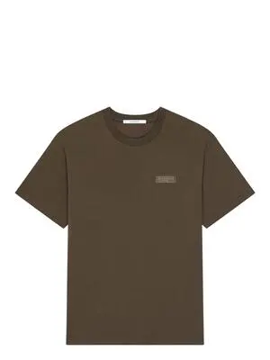 Givenchy Classic Gros Grain Detail Crew Neck T-shirt - Marrone