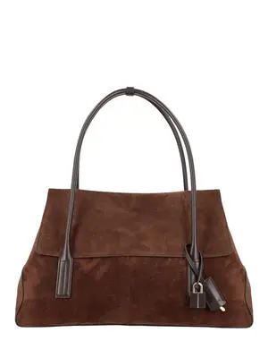 TOM FORD Luxury Suede Tote Handbag - Brown