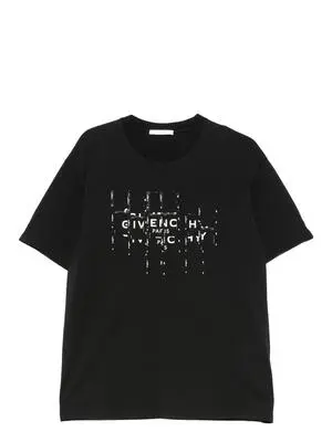 Givenchy Graphic Print T-shirt Size - Nero