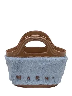 Marni Textured Tote Handbag - Azzurro