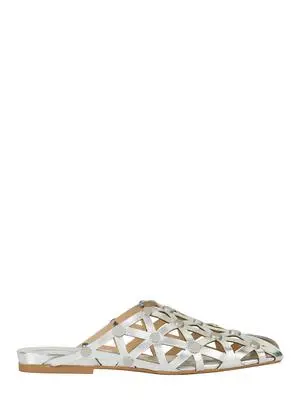 Ash Metallic Studded Sandals - Silver/silver Studs