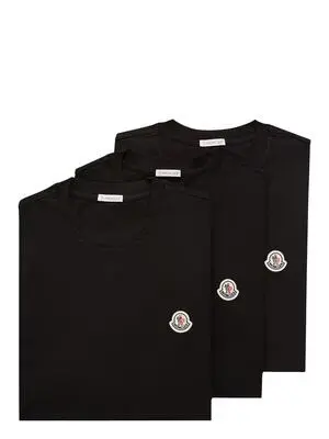 Moncler Moncler Classic Cotton T-Shirt - Size L Nero