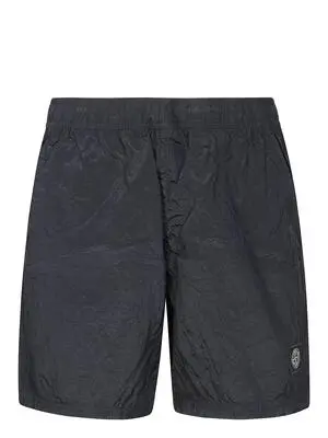 Stone Island Cargo Shorts - Blu