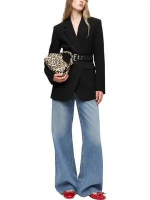 GANNI GANNI Tailored Belted Blazer