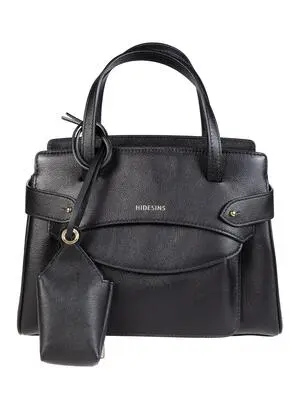 HIDESINS Vintage-inspired Buckled Crossbody Bag - Nero