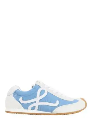 Loewe LOEWE Ballet Runner 2.0 Nylon And Calfskin Sneakers Blue